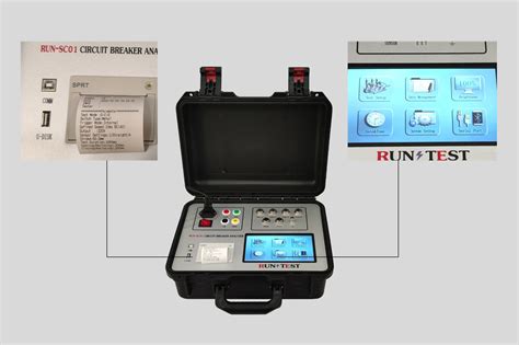 Circuit Breaker Analyzer Timing Test Switch Timing Test Instrument Run Test Electric