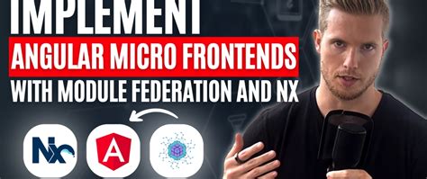 tutorial how to implement angular micro frontends with module