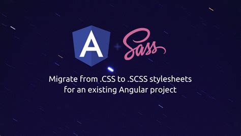Schematics Scss Migrate Npm