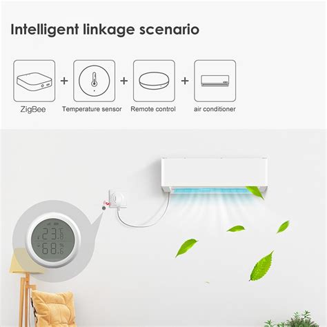 Battery Powered Smart Home Temperaturehumidity Se Grandado