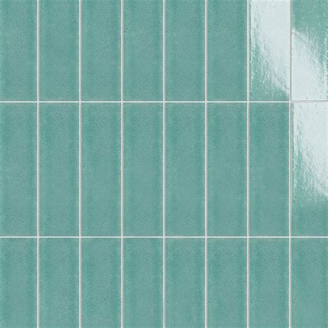 Colorhues Lava Stone Jade 2x8 Series Capitol Glass Tile
