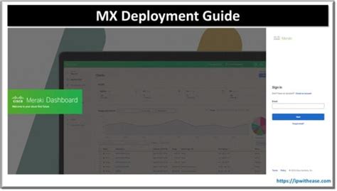 MX Deployment Guide Cisco Meraki IP With Ease