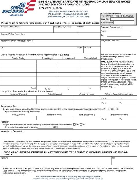 Es 935 Form ≡ Fill Out Printable Pdf Forms Online