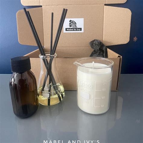 Lab Flask Conical Diffuser And Lab Beaker Science Jar Candle 250ml