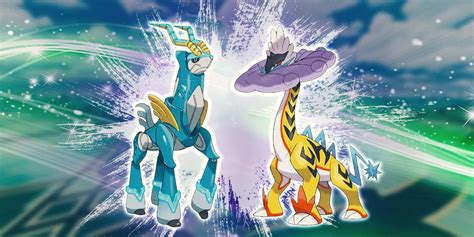Scarlet Violet DLC Paradox Pokémon Names Type Version Exclusives