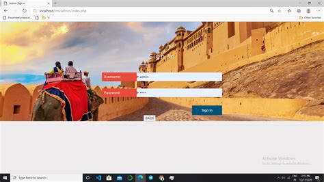 GitHub Vandana Gouda Tourist Management System Web Project