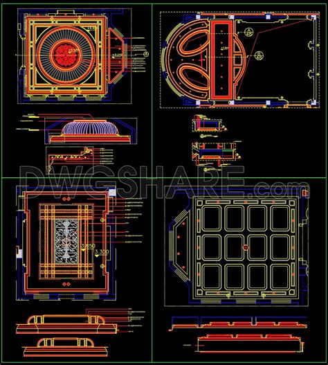 61 Cad Drawings Of Ceiling Detail For Download Free Cad Blocks Download Dwg Models For