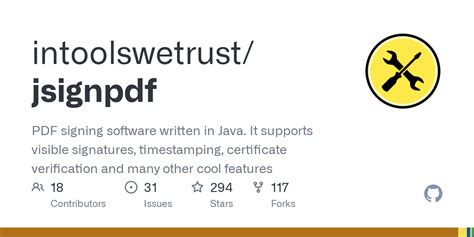 GitHub Intoolswetrust Jsignpdf PDF Signing Software Written In Java It Supports Visible