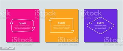 텍스트 상자를 인용합니다 템플릿 프레임 따옴표입니다 벡터 색상 그림입니다 0명에 대한 스톡 벡터 아트 및 기타 이미지 0명 격언 괄호 Istock