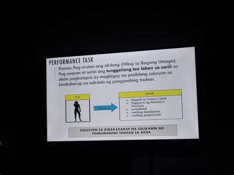 PERFORMANCE TASK Panuto Pag Aralan Ang StudyX