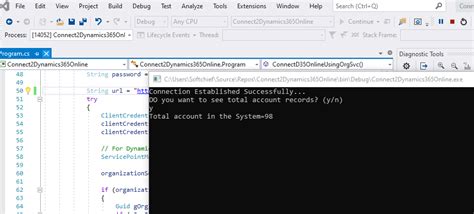 Connect Dynamics 365 From Console Application Using Cnet Softchief Learn