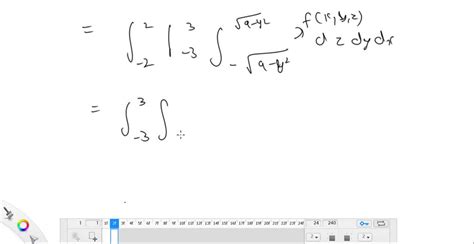 express the integral ∬e f x y z d v as an iterated integral in six
