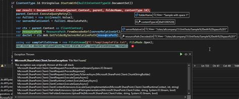 File Not Found Error Thrown After Creating Document Set With Space In The Name · Issue 849