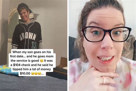 Son Tips After Eating For His Mom Is Furious And Sends Him Back Bored Panda