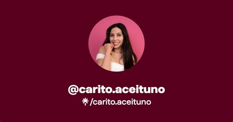 Carito Aceituno Instagram Facebook Tiktok Linktree