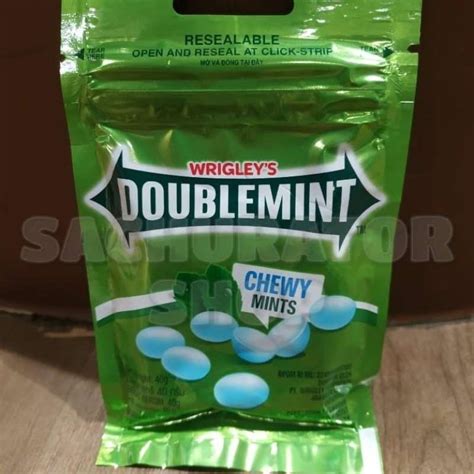 Jual Permen Wrigley Wrigleys Wrigleys Doublemint Mint Mints Candy 40 Gr Di Seller Sachurator