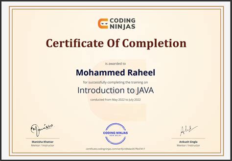 Mohammed Raheel On Linkedin Codingninjas Coding