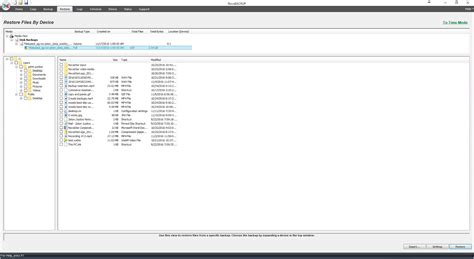 How To Import File Backups Into The Restore Tab NovaBACKUP Support