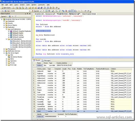 Schema Changes In SQL Server Transactional Replication SQL Articles