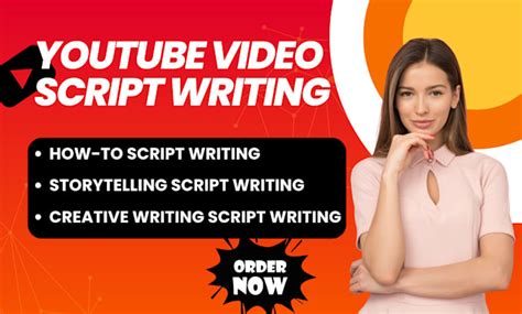 Write Storytelling How To Creative Writing Youtube Video Script By