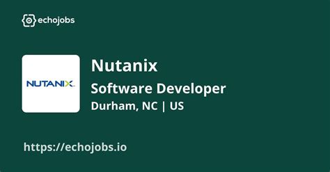 nutanix is hiring software developer raptor usd 74k 154k durham nc