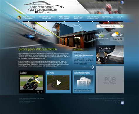 Design De Site Internet Peax Webdesign Graphiste Freelance