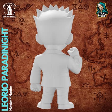 🏹 Chibi Leorio Paradinight Hunter × Hunter Fan Art 3d Model Extra