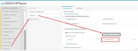 how to use listaction in integration procedures 9to9clouds