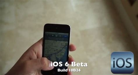 Purported IOS 6 Beta Shown Off In Hands On Video Cult Of Mac