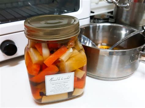 냉장고속 남은야채로 새콤달콤 수제피클 만들기