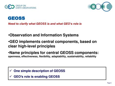 Geo Strategic Plan Implementing Geoss Ppt Download