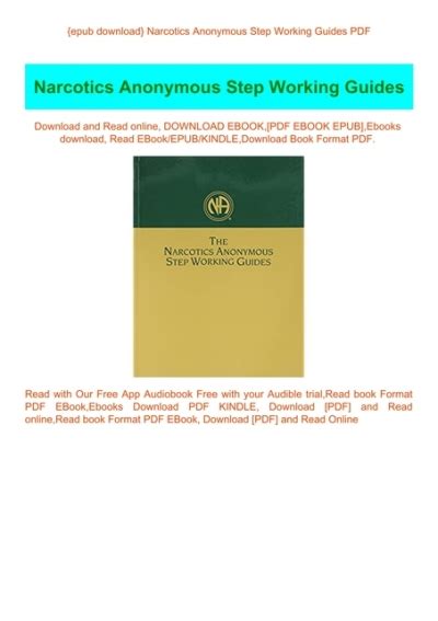 {epub Download} Narcotics Anonymous Step Working Guides Pdf