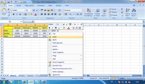 Cara Merubah Data Baris Menjadi Data Kolom Pada Microsoft Office Excel Ruang Pembelajar Excel