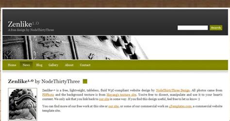 101 High Quality Css And Xhtml Free Templates And Layouts Part 1 Reeckon