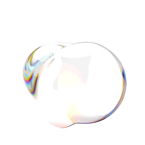 Shapefest™ Glass Prism Floating Blobs 3d Illustrations