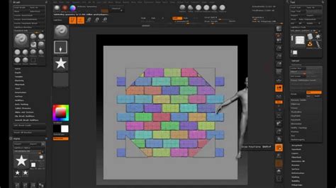 Zbrush Tiling Textures Overlap Sculpt Workflow YouTube