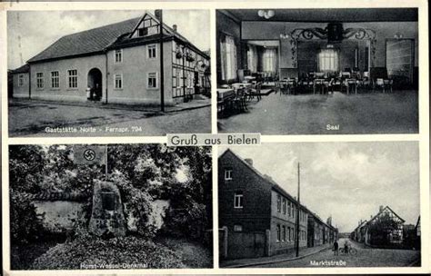 Ansichtskarte Postkarte Bielen Nordhausen In Th Ringen Akpool De