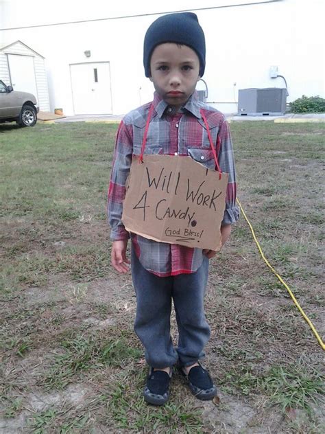Will Work For Candy Hobo Baby Halloween Costumes Best Halloween Costumes Ever Halloween