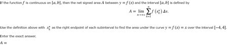 Solved If The Function F Is Continuous On A B Then The Chegg