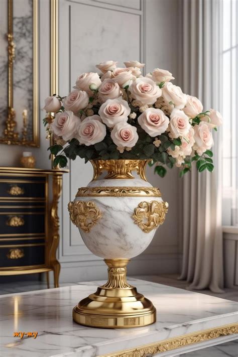 розы в вазе в 2024 г Розы Цветы Ваза