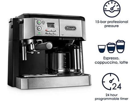 Delonghi Bco430 Combination Pump Espresso And 10 Cup Drip Coffee