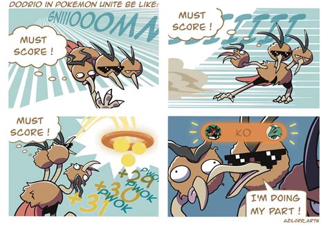 Dodrio Share 1 Idea With 3 Brains Rpokemonunite