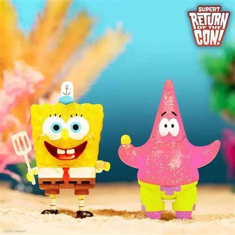 «Фигурка Super7 Spongebob Squarepants Spongebob And Patrick Bff 2 Pack 3 75 за 4 490