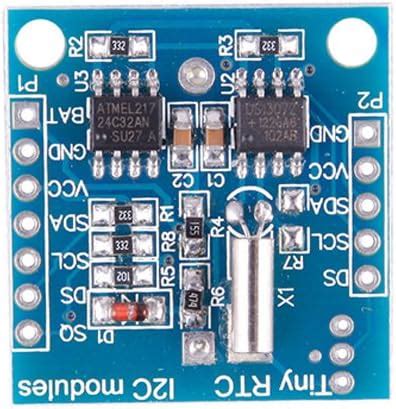 سعر Buyincoins Tiny RTC I2C DS1307 AT24C32 Real Time Clock Module For Arduino AVR PIC 51 ARM فى