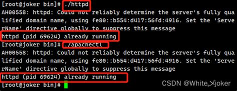 linux中使用tar命令和源代码安装apache服务详解 csdn博客