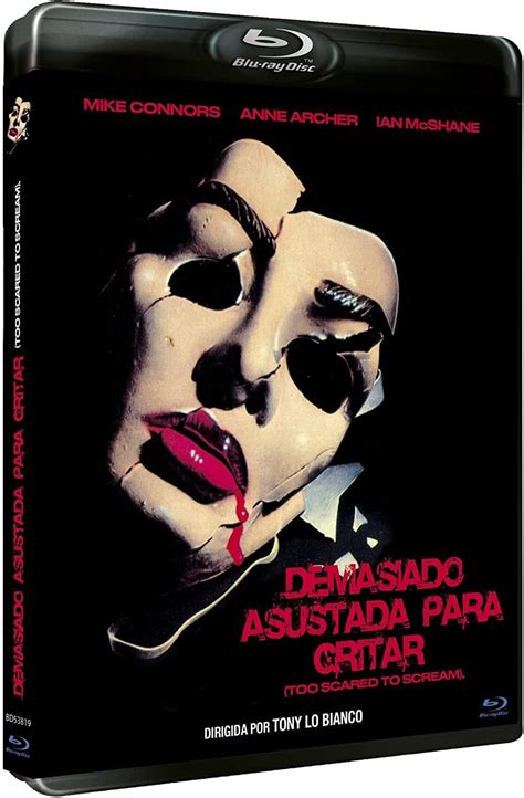 Too Scared To Scream 1984 Blu Ray Uk Mike Connors Anne Archer Tony Lo Bianco