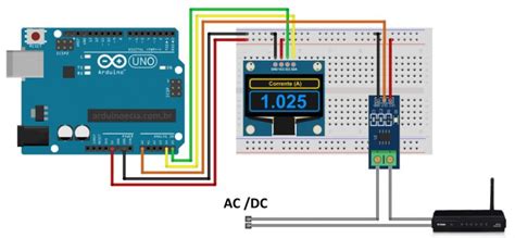 Como Usar O Sensor De Corrente Acs712 Arduino E Cia