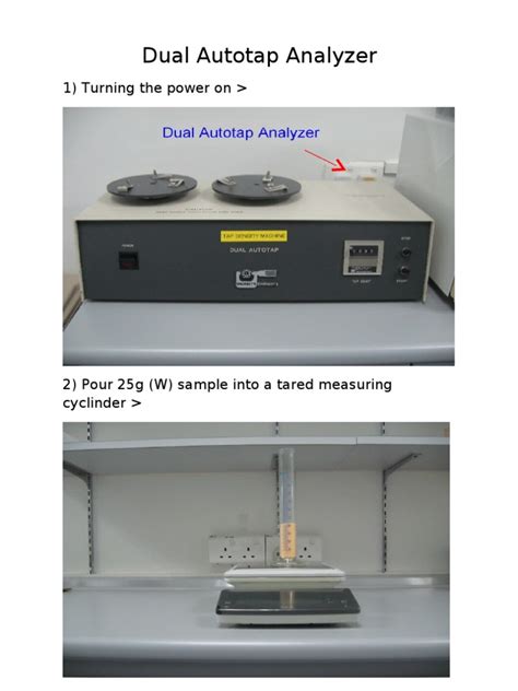 Dual Autotap Analyzer Instructions Pdf Technology And Engineering