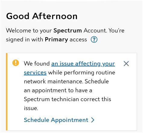 what does this mean haven t noticed any problems r spectrum