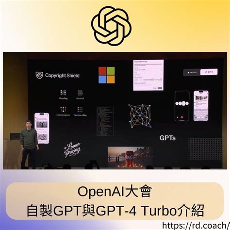 Openai大會亮點：自製gpt與gpt 4 Turbo介紹 漫遊數位